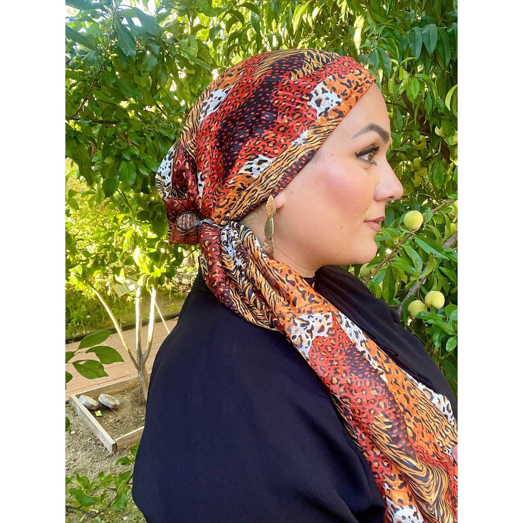 Yomi - Rinati Lakel, Rust Print – The Little Tichel Lady