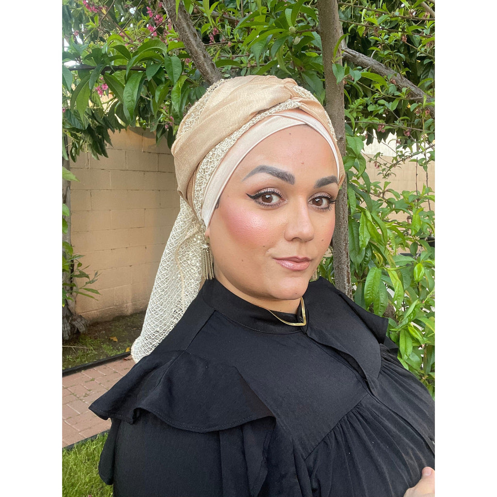 Yeela's Gold Shimmer Set – The Little Tichel Lady